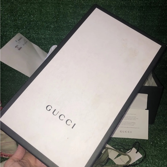 Gucci | Shoes | Gucci Empty Designer Shoe Box With 2 Dust Bags And ...